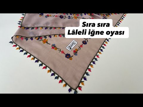 407) SIRALI ŞIKIR ŞIKIR İĞNE OYASİ MODELİ