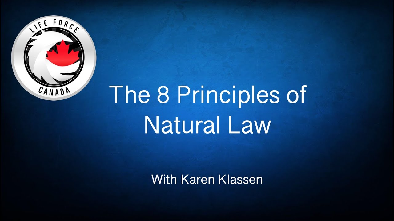 #90 - 8 Principles of Natural Law - A Path to Self Governance - YouTube
