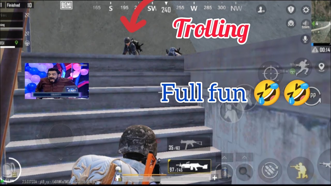 trolling cute enemies 🤣🤣 full fun 🤣🤣🤣 #bgmi #jonathan #youtube #youtubeshorts #shortvideo #viral ...