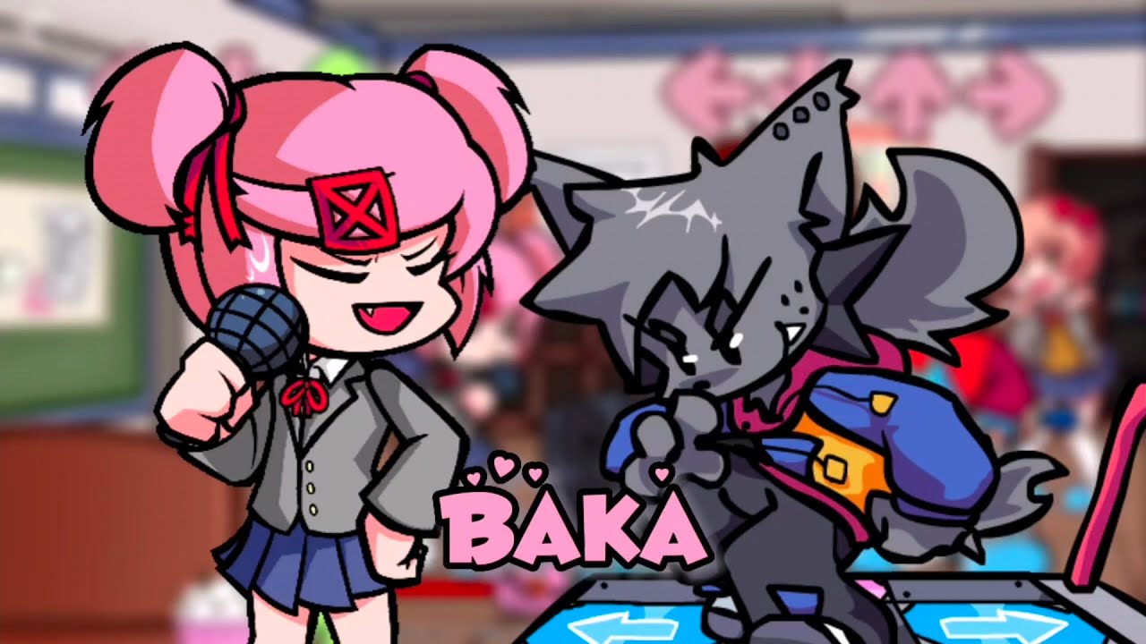 Baka but Kapi sings it | Friday Night Funkin' Doki-Doki Takeover (FNF ...