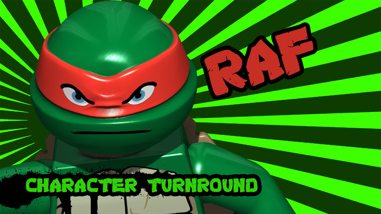 LEGO Character Turnaround: Raphael | TwinToo Bricks - YouTube