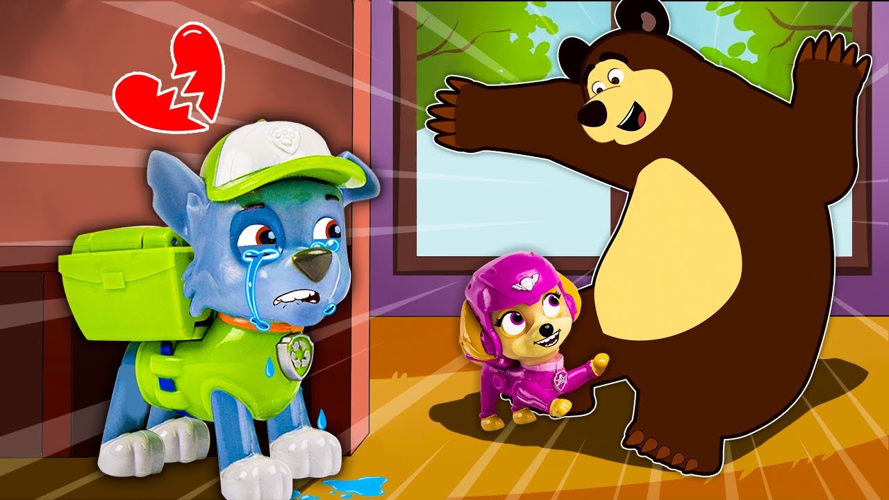 Paw Patrol Toys Ultimate Rescue: Rocky's Broken Heart...Skye and the ...