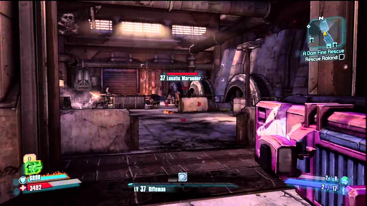 Borderlands 2 Orange Grenade & Shield!!! - YouTube