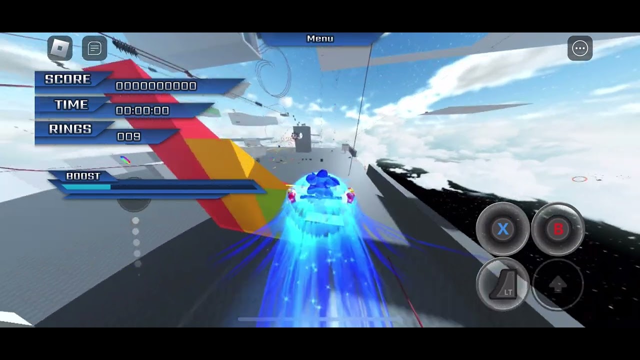 Playing sonic Tech demo two in Roblox - YouTube