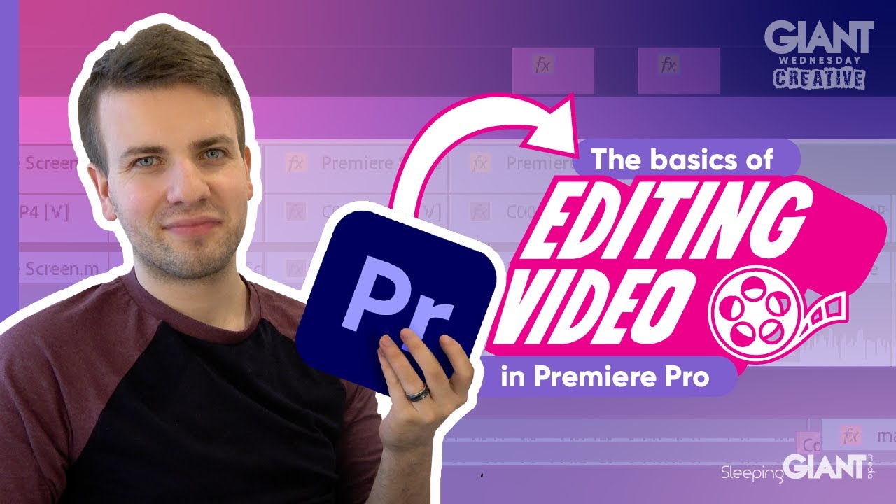 The Basics Of Video Editing In Adobe Premiere Pro - YouTube