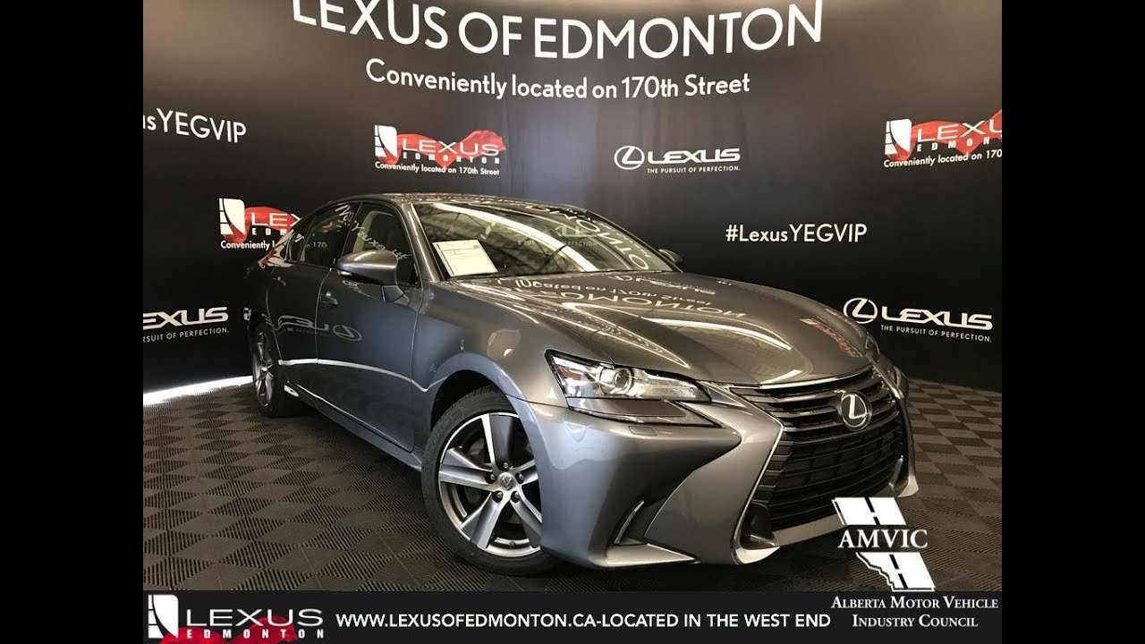 Lexus Certified Gray 2016 GS 350 Standard Package Review Sherwood Park ...