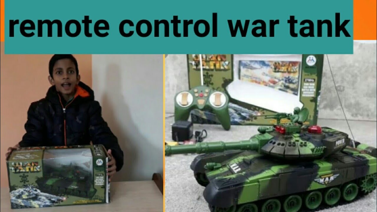 best toy RC war tank | remote control tank/ RC war tank for kids - YouTube