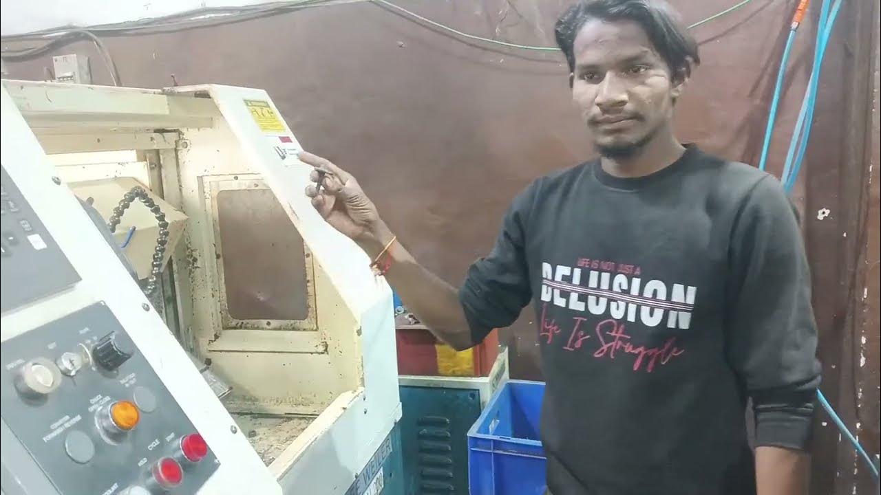 CNC machine job work CNC programmer kaise bane polygon milling Hex work #cncmachie#cnc - YouTube