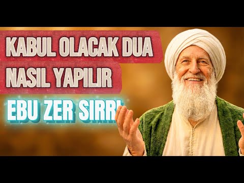 DUA'NIN  AZ BİLİNEN FORMÜLÜ (Ebu Zer (r.a) Nasıl Dua Ederdi?)