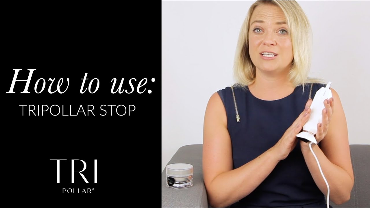 How to use TriPollar STOP | TriPollar STOP Facial Renewal Device ...