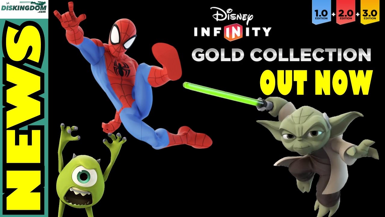 Disney Infinity Gold Collections Out Now On Steam - YouTube