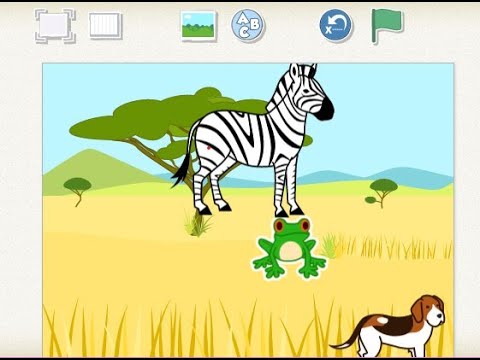 Race game ScratchJr - YouTube