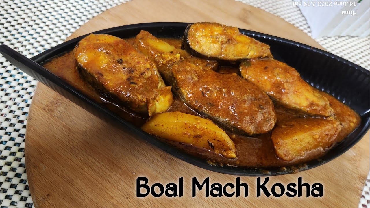 Boal mach Kosha ||boal macher recipe 😋 #cookingvideo - YouTube