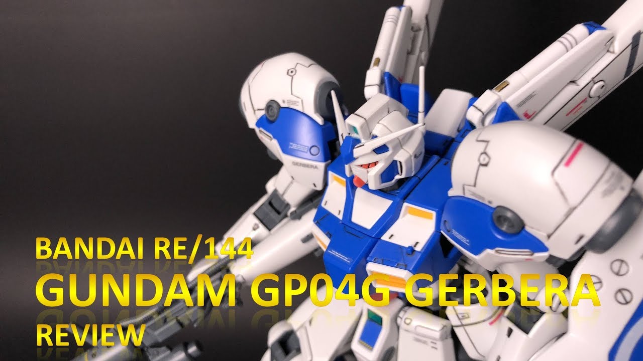 [M2S] GUNDAM RE/100 GP04 Gerbera Review - YouTube