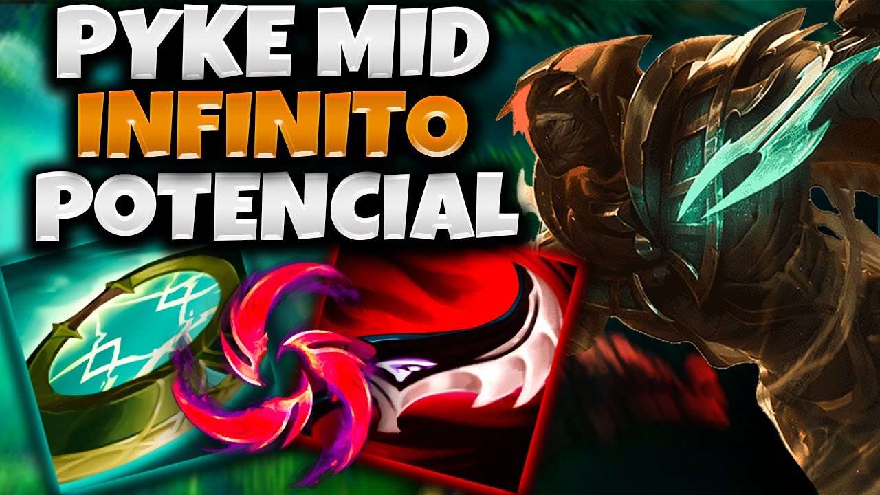 🔥 El personaje MAS SUBESTIMADO de la MIDLANE 🔥 | Como JUGAR PYKE MID ...