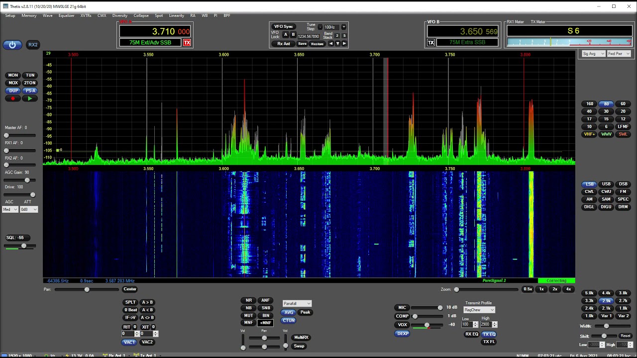 Anan - Thetis + N1MM+ Spectrum - YouTube