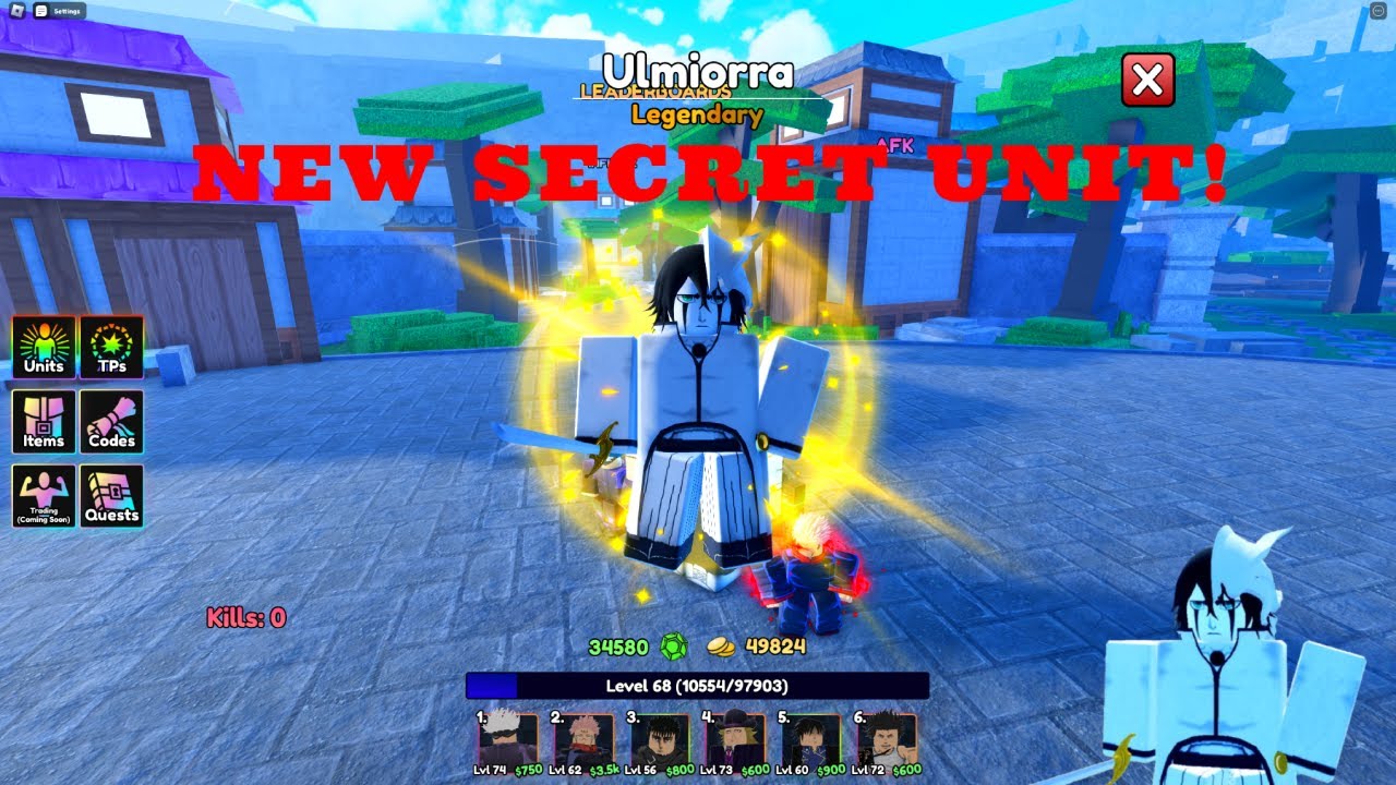 HOW TO GET THE NEW SECRET UNIT ULQUIORRA FAST IN ANIME LAST STAND ...