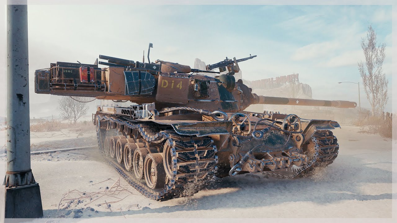 World of Tanks T110E5 - Enchanted Last 2 HP - YouTube