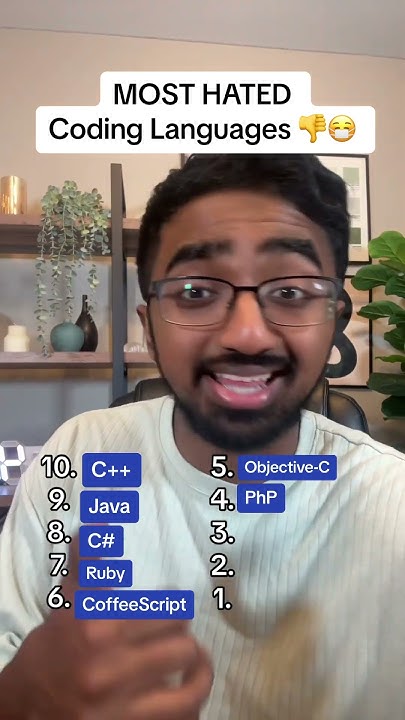 10 DISLIKED coding languages according to stack overflow - YouTube