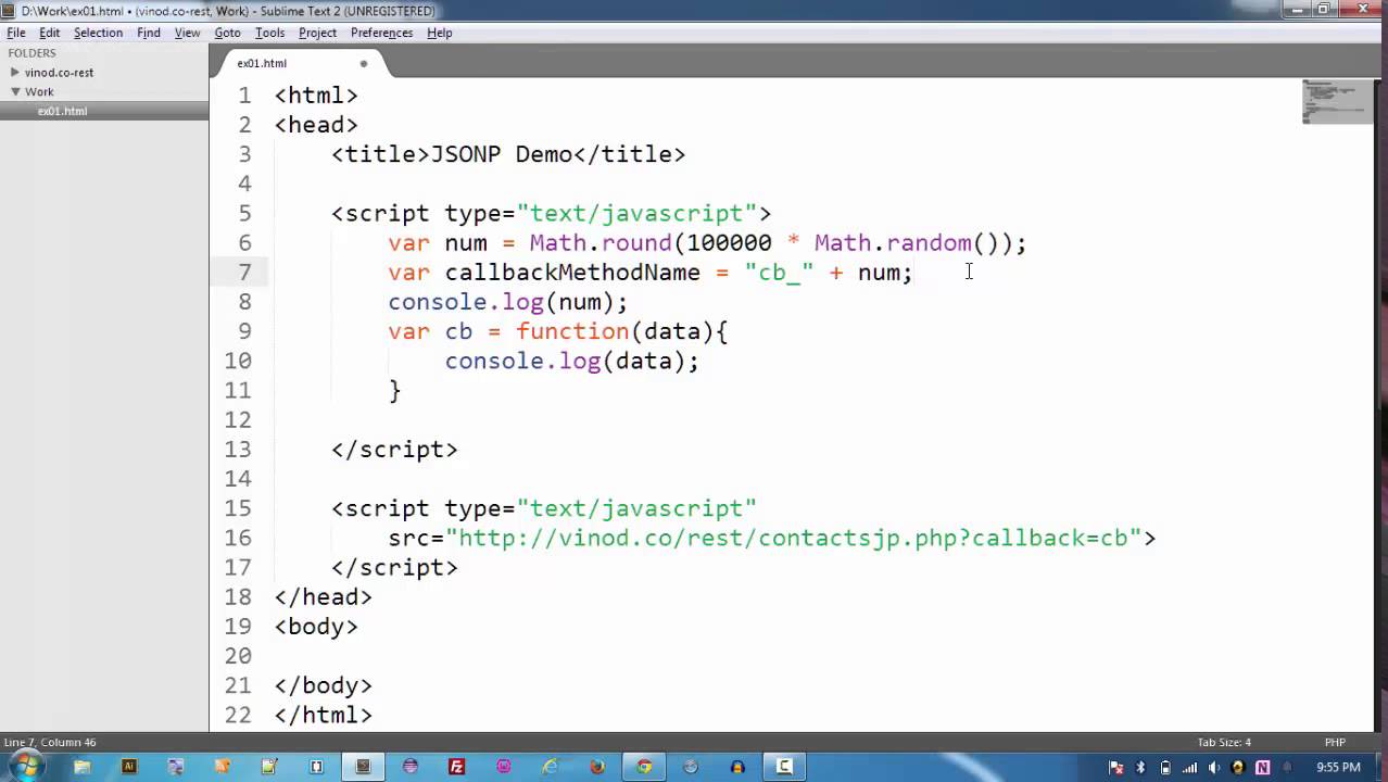 Understanding JSONP - YouTube