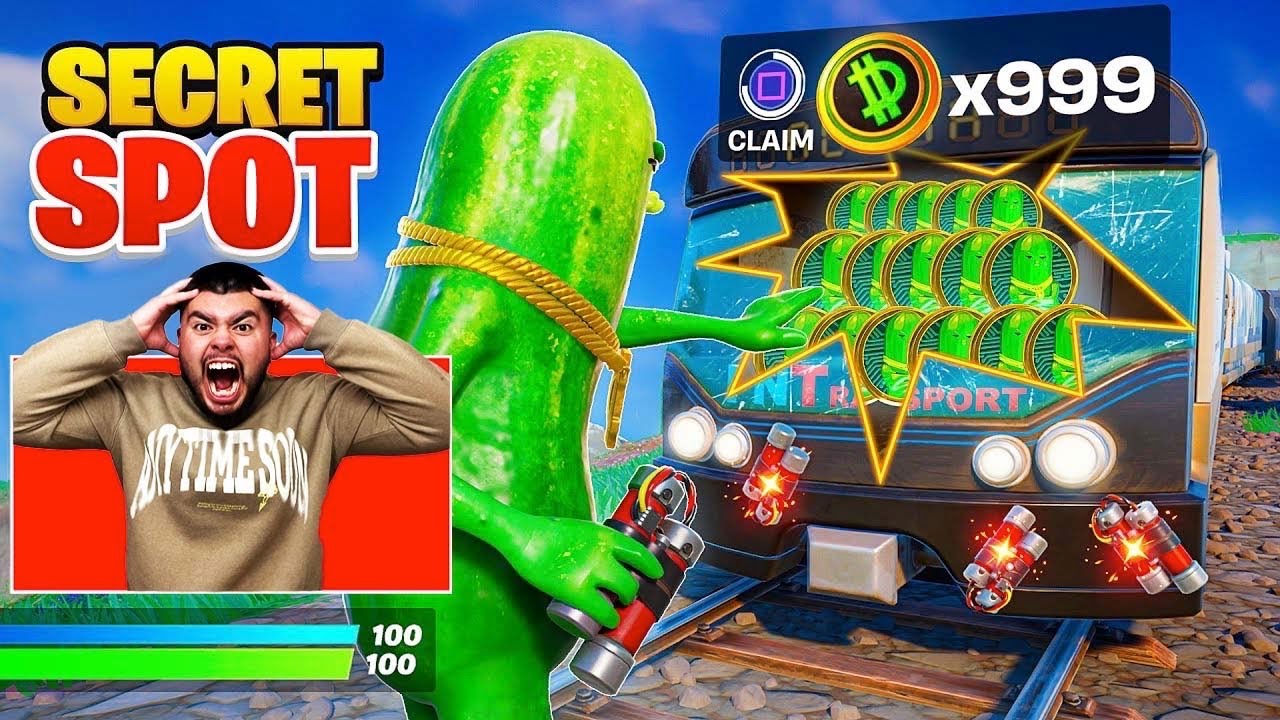 I Raided The Train in Fortnite Season 2! - YouTube