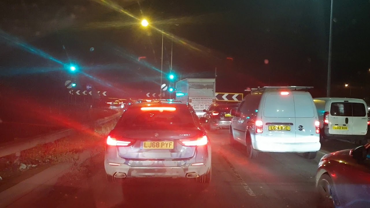 Cheshunt EN8 to A408/M11 junction 041219 - YouTube