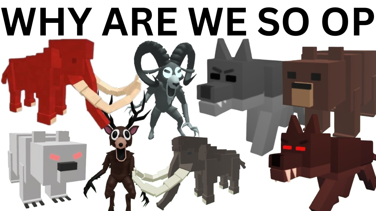 ALL 99 Nights In The Forest ENTITIES Meet Each Other... (Meme) - YouTube