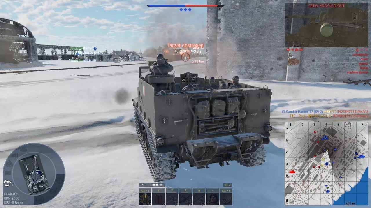 War Thunder; M44; The Italian version of the M44 still gives me a lot ...