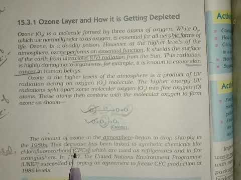 Ozone layer and it's depletion class 10 - YouTube