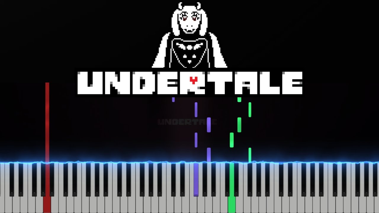 Fallen Down Reprise (Undertale) - Piano Tutorial - YouTube