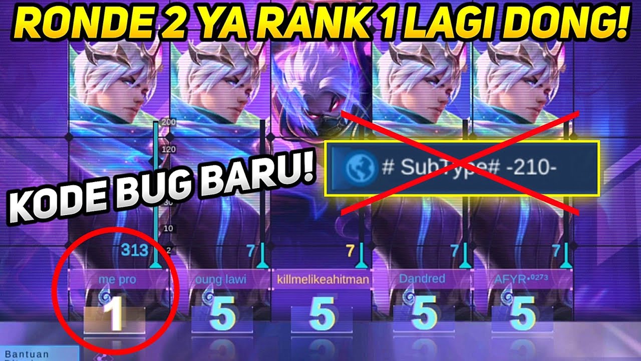 BUG KODE BARU DI RONDE 2 !! POINT NAMBAH BANYAK AUTO RANK 1 TERUS - YouTube