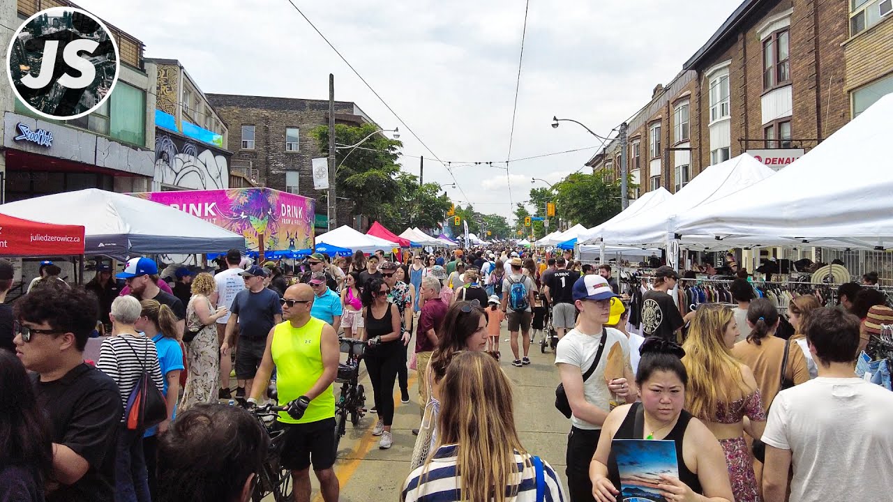 Toronto's First Big Street Festival This Year | Do West Fest Walk - YouTube