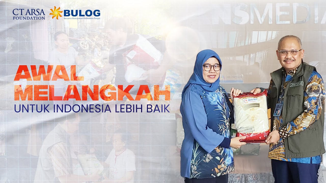 KOLABORASI DENGAN CTARSA, BULOG BAGIKAN SEMBAKO UNTUK MASYARAKAT - YouTube