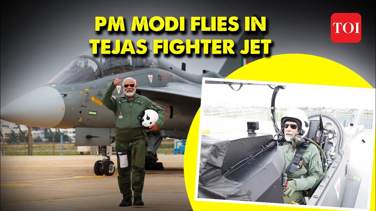 PM Modi Flies in Tejas Fighter Jet, Shares Experience with Photos says ...