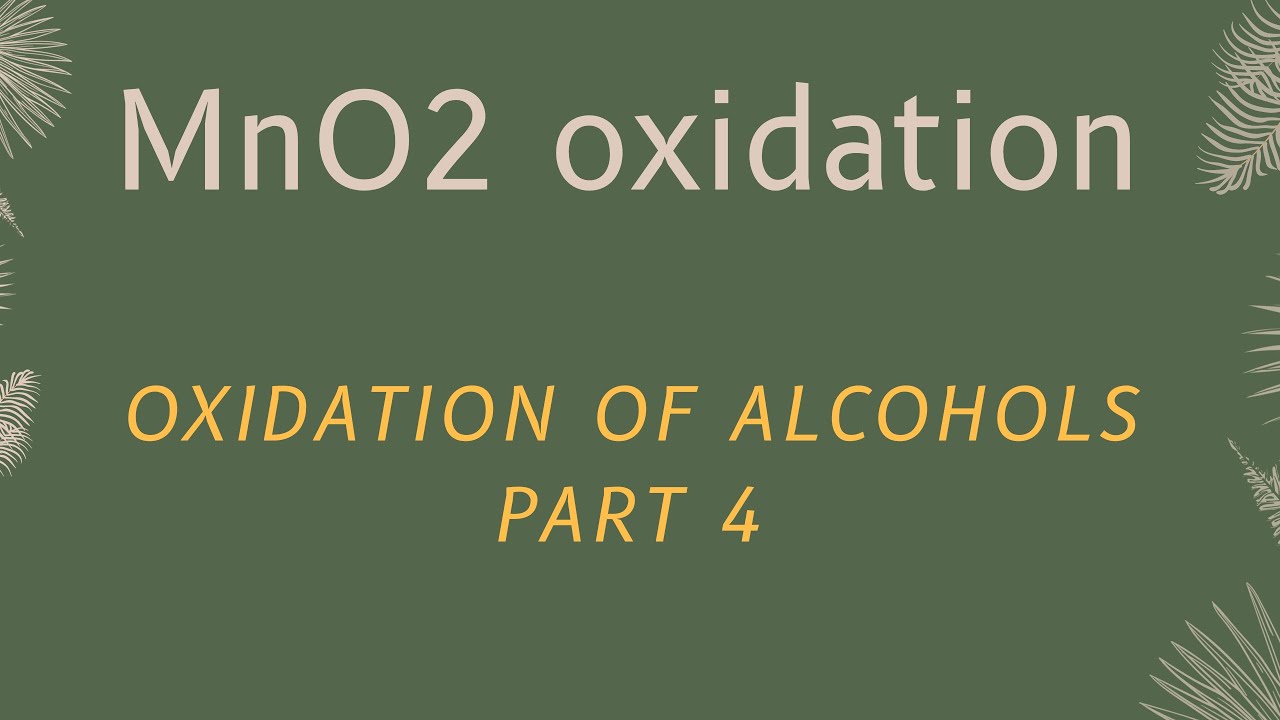 MnO2 oxidation reaction|| solved questions - YouTube