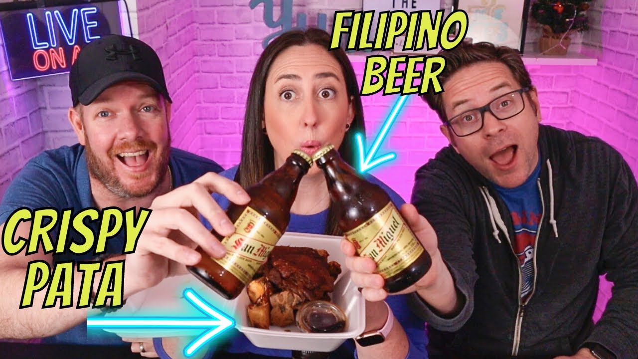 Trying Filipino Beer For the First Time! - YouTube