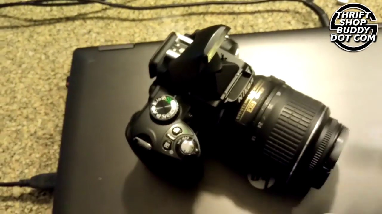 Nikon D60 Power On & Functions Test | thriftshopbuddy - YouTube