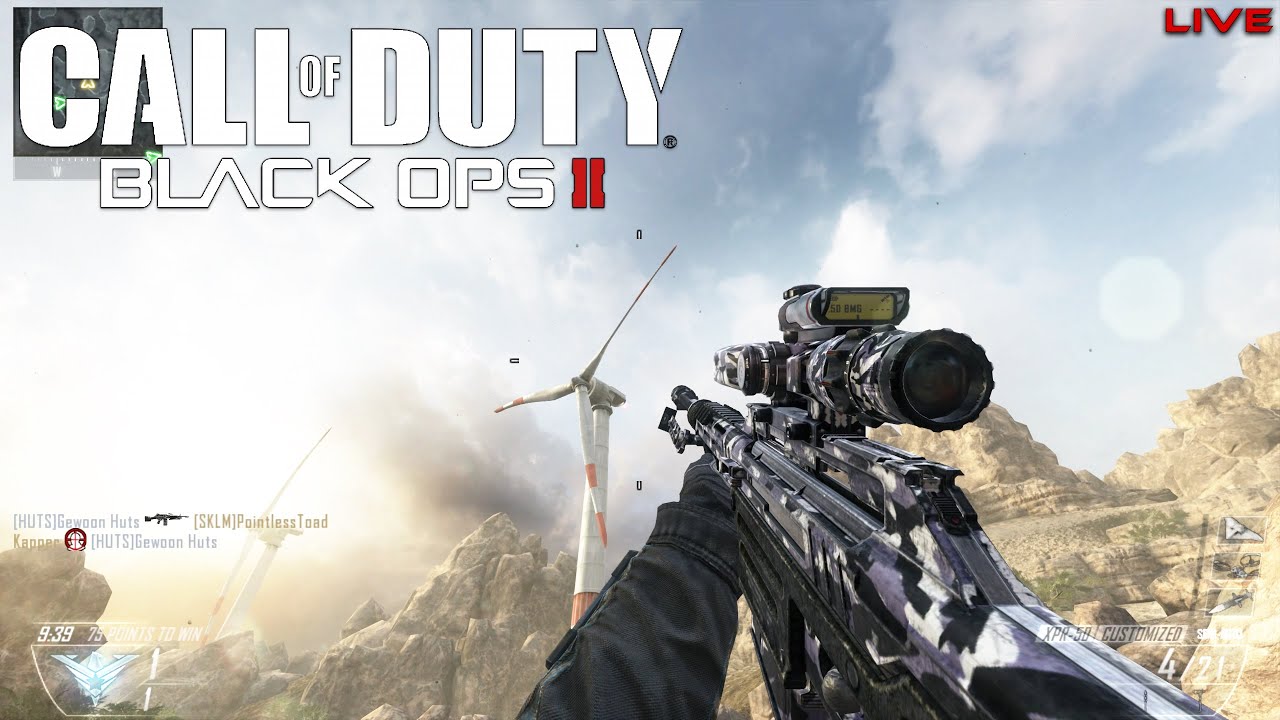 Call of Duty Black Ops II | Multiplayer Gameplay | LIVE - YouTube