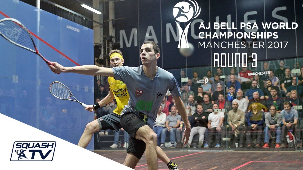 Squash: AJ Bell PSA World Championships 2017 - Men's Last 16 Roundup ...