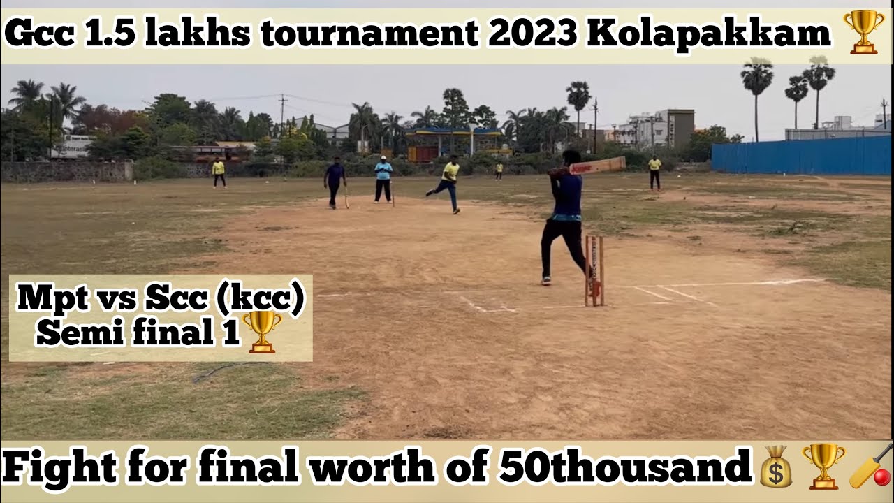 Semi final 1 🏆mpt vs scc (kcc ) - YouTube