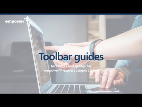 empower® express - overview of the slides toolbar - YouTube