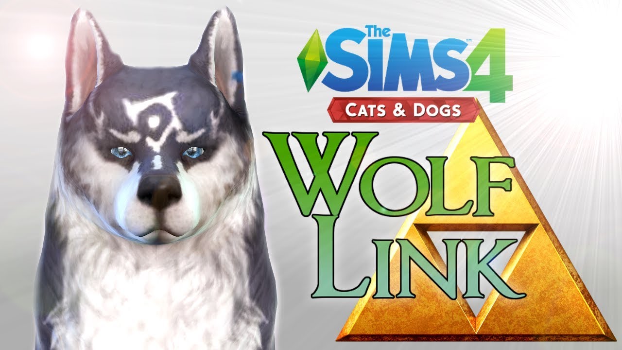 WOLF LINK | Create a Sim [Sims 4 Cats&Dogs] - YouTube