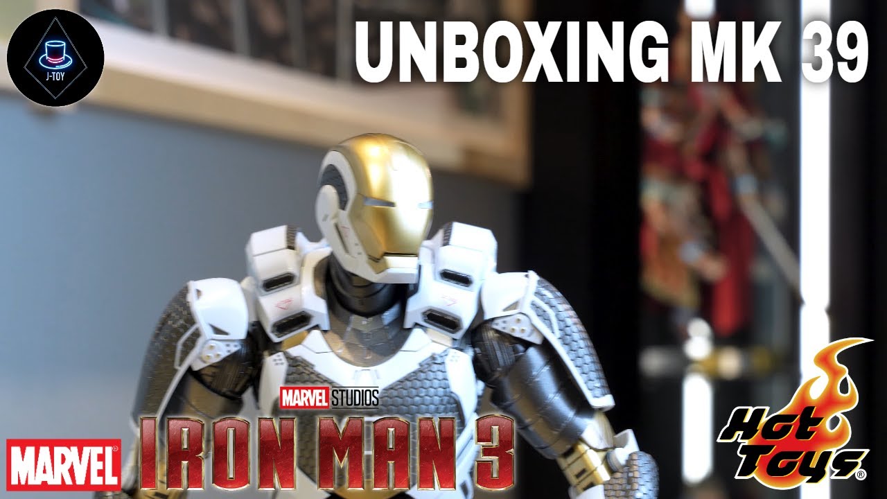 Hot toys ( Iron Man 3 ) Mark 39 STARBOOST scale: 1/6 Unboxing [4K ...