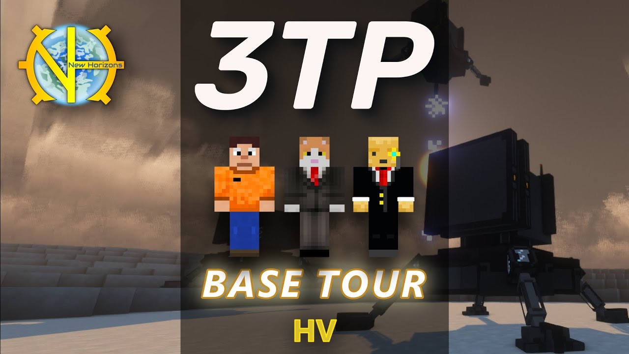 GTNH - 3TP: HV Base Tour (ft. Threefold & RandomPotato10) - YouTube
