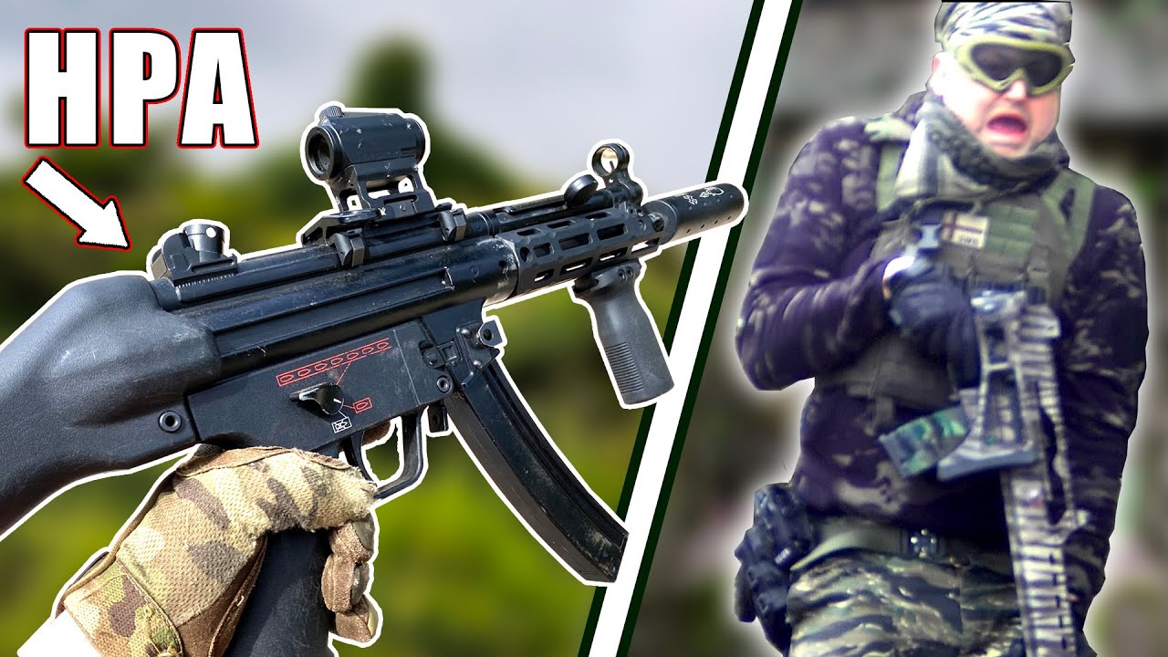 Ultimate Airsoft MP5 (HPA + 3rnd Burst) - YouTube