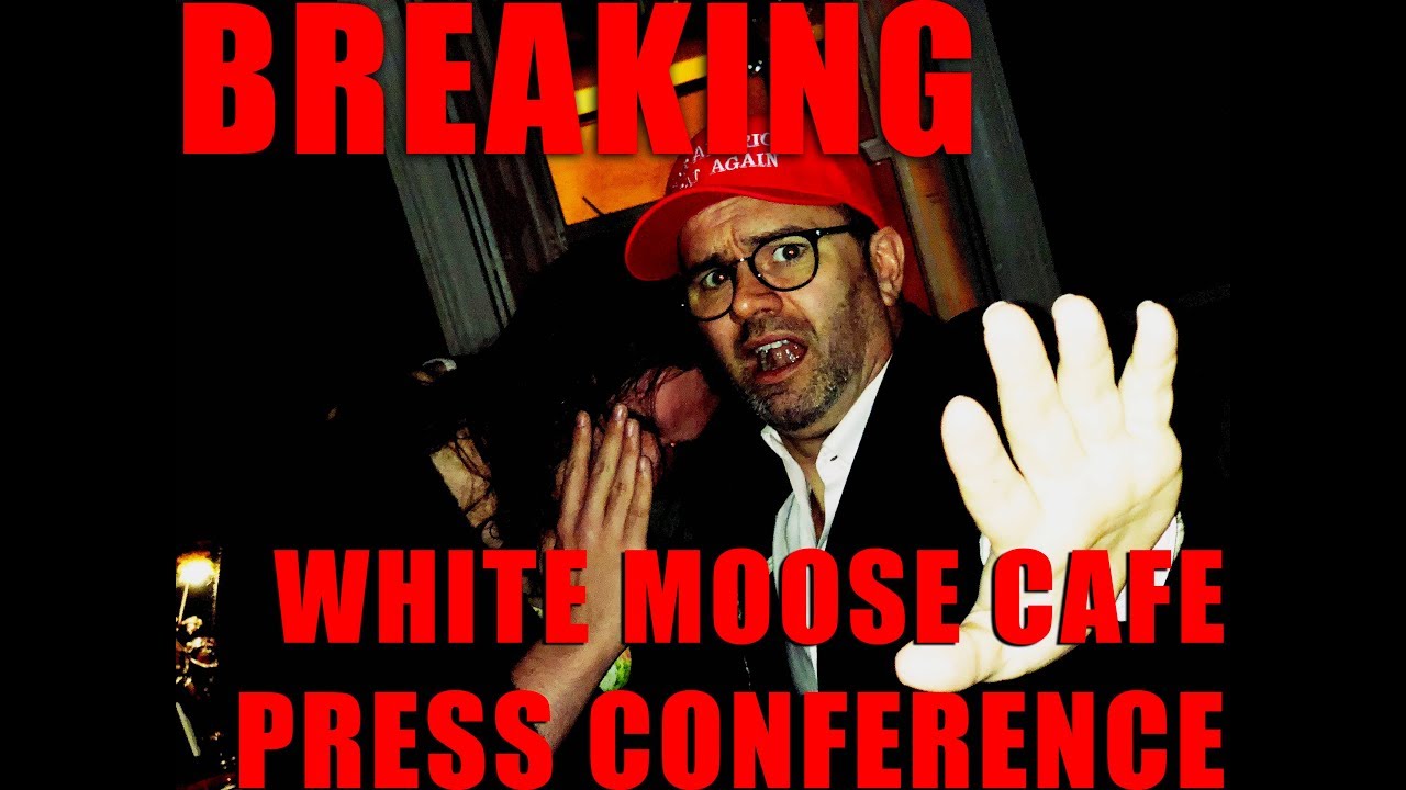 WHITE MOOSE PRESS CONFERENCE APOLOGY - YouTube