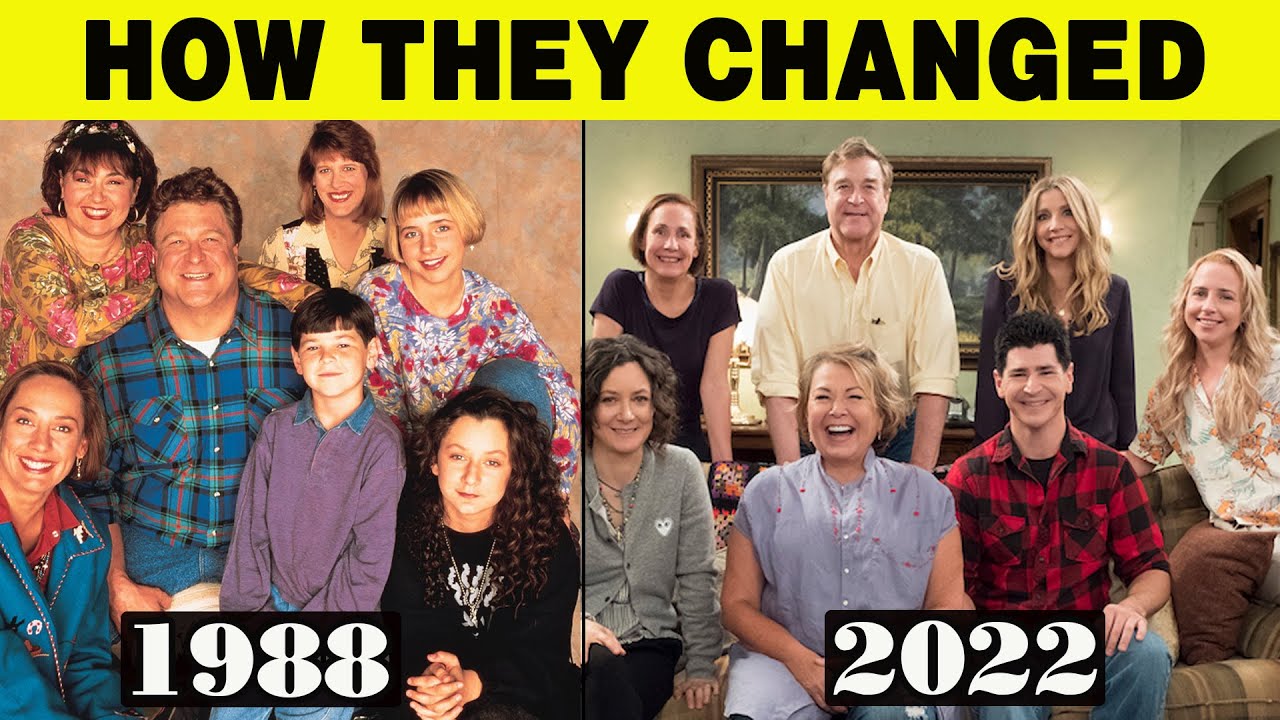 ROSEANNE 1988 Cast Then and Now 2022 [How They Changed] - YouTube