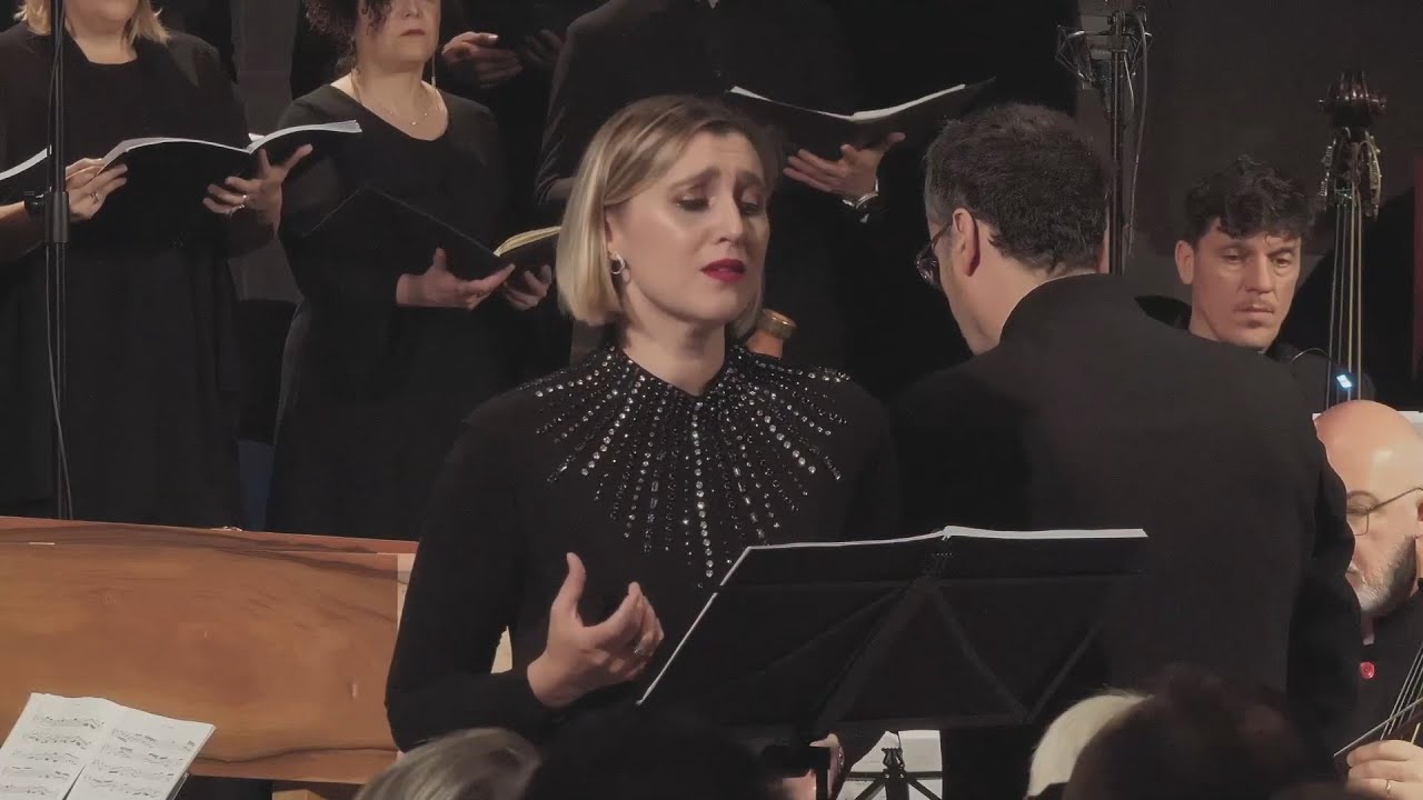 CARLOTTA COLOMBO live at Lausanne Bach Festival - Bach: “Quia respexit ...