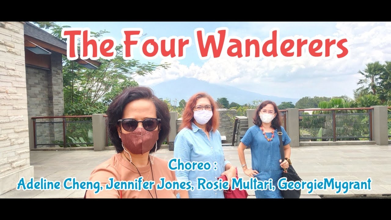 The Four Wanderers - Line Dance 💃💃#MoCa-CL🤗 - YouTube