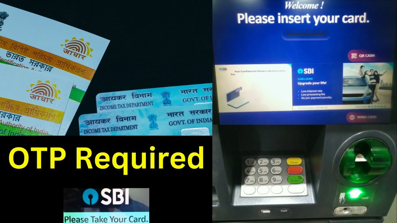How to Withdraw 10000 or more from SBI atm Complete Process With OTP ...